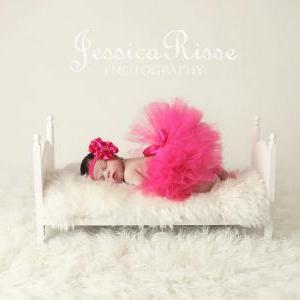 Large Traditional Newborn Photography Prop Baby Doll Posing Bed With ...